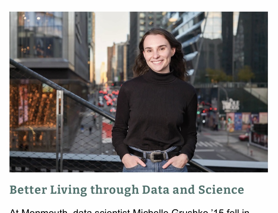 Profile of Data Scientist Michelle Grushko | Steve Neumann